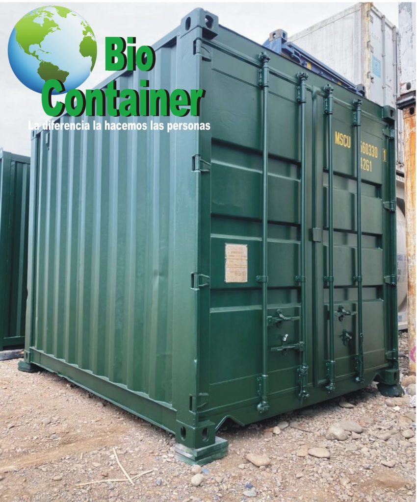 CONTENEDORES MARÍTIMOS 10 PIES - Biocontainer